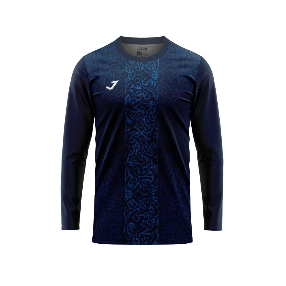 Hiri Vertical Blue LS Jersey – Jerzia